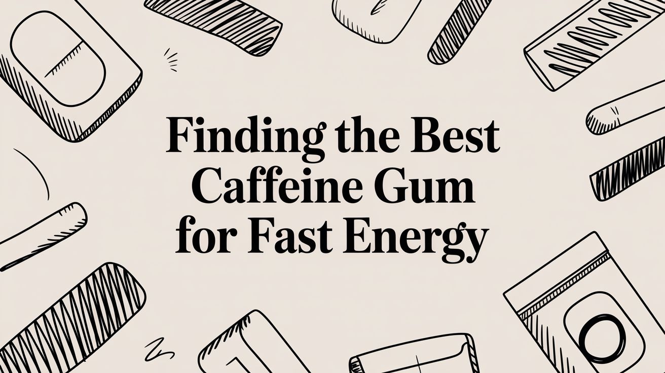 Finding the Best Caffeine Gum for Fast Energy – Dialed In Nootropics