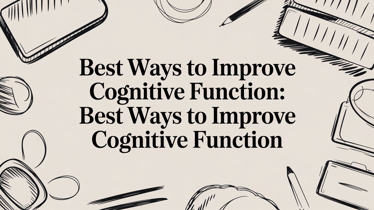 Best Ways to Improve Cognitive Function: best ways to improve cognitiv ...