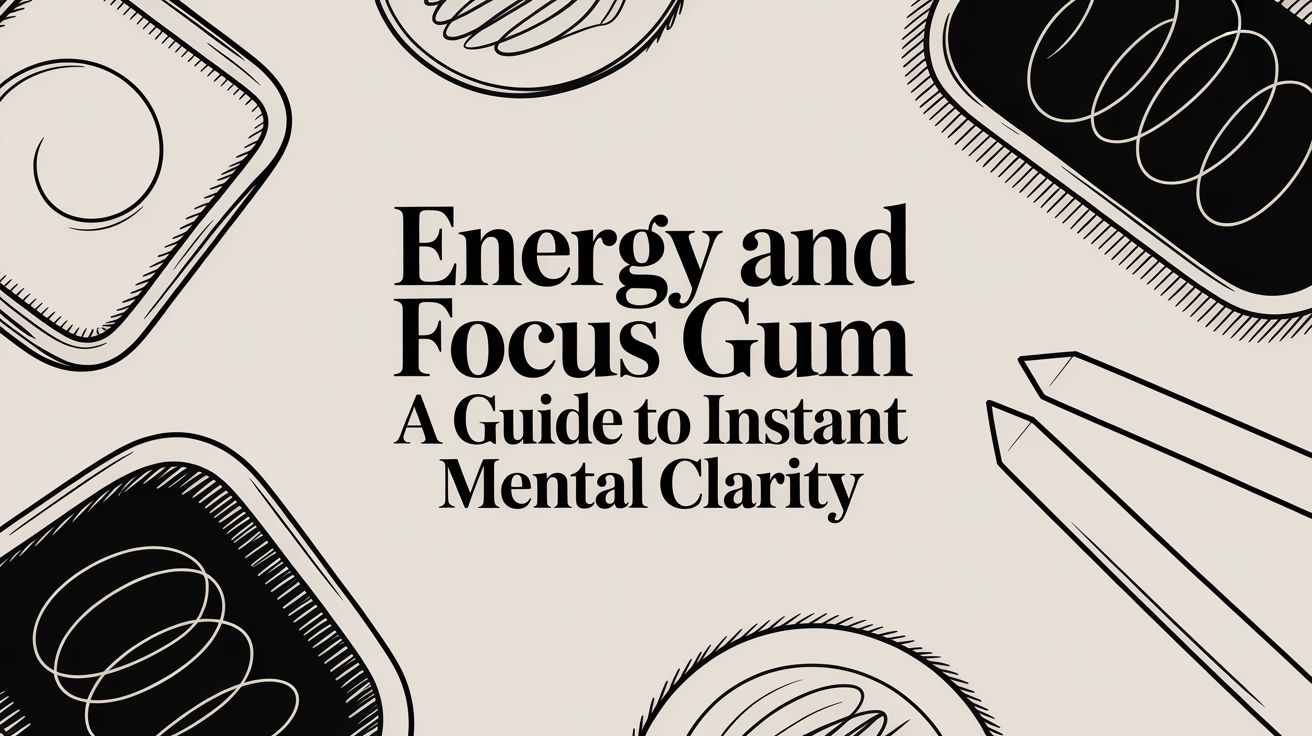 Energy and Focus Gum A Guide to Instant Mental Clarity – Dialed In ...