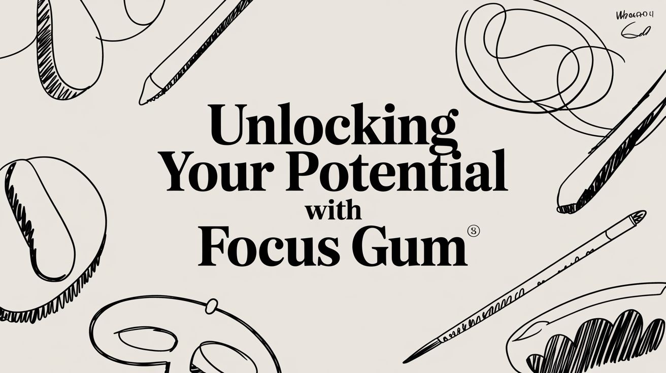 Unlocking Your Potential with Focus Gum – Dialed In Nootropics