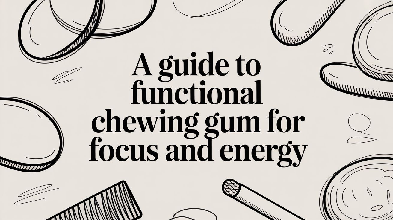 A Guide to Functional Chewing Gum for Focus and Energy – Dialed In ...
