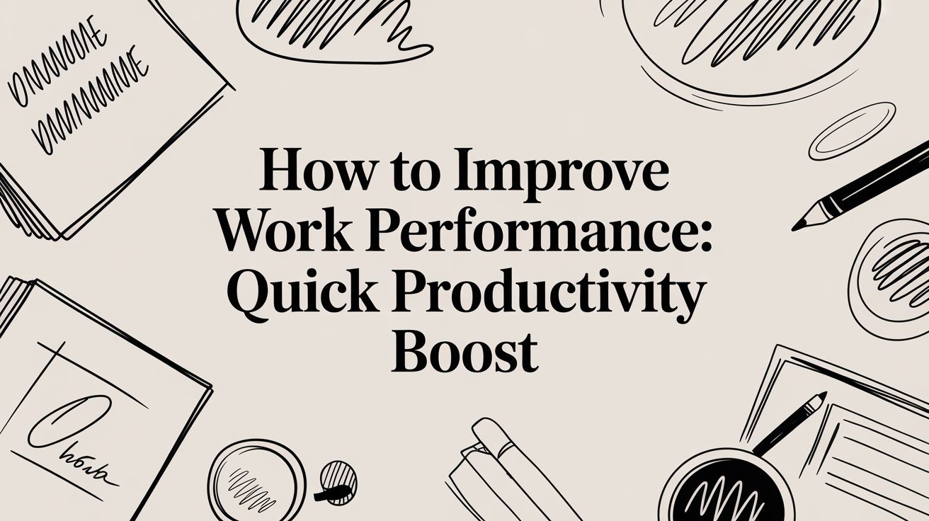 How to Improve Work Performance: Quick Productivity Boost – Dialed In ...