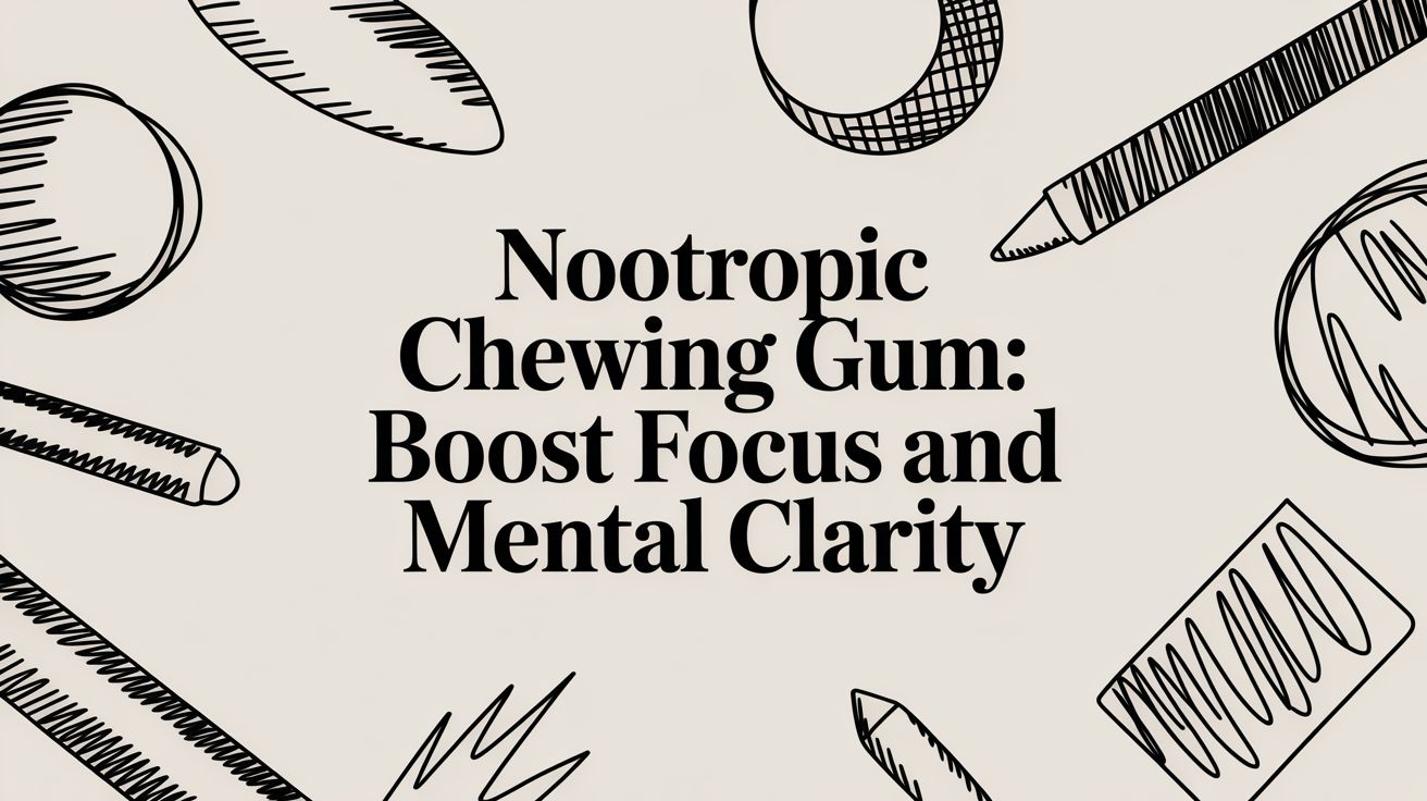 Nootropic Chewing Gum: Boost Focus and Mental Clarity – Dialed In ...
