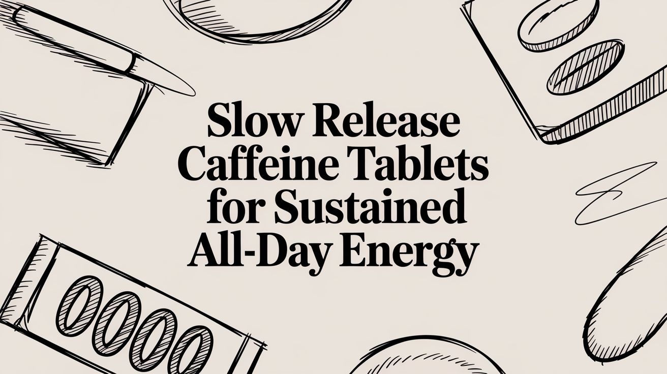 Slow Release Caffeine Tablets for Sustained All-Day Energy – Dialed In ...